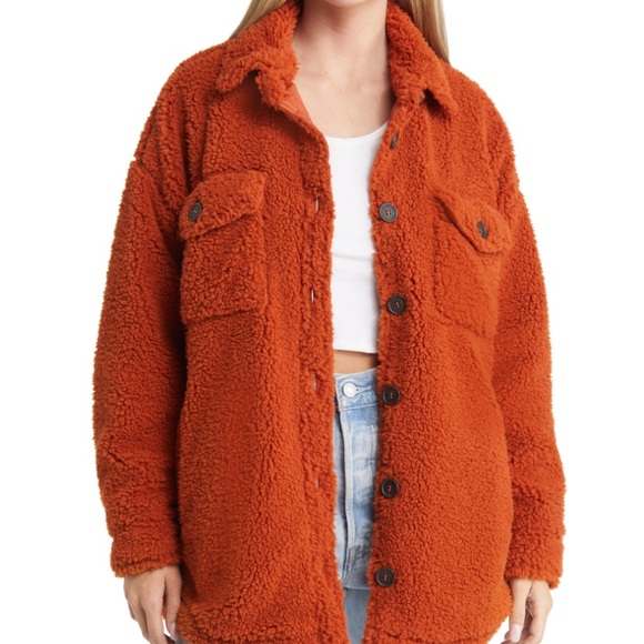 Thread & Supply | Jackets & Coats | Nwt Thread Supply High Pile Fleece ...